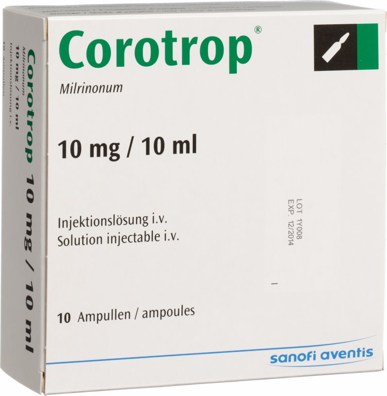 Corotrop Injektionslösung 10mg/10ml 10 Ampullen 10ml in der Adler Apotheke