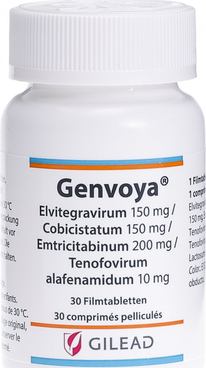 Genvoya Filmtabletten Flasche 30 Stück in der Adler Apotheke