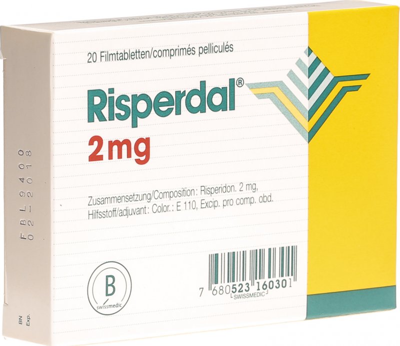 Risperdal Filmtabletten 2mg 20 Stück in der Adler Apotheke