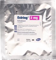 Estring Vaginalring mit Depotöstrogen in der Adler Apotheke