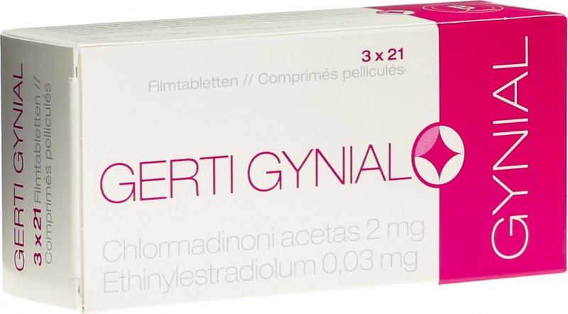 Gerti Gynial Filmtabletten 3x 21 Stück in der Adler Apotheke
