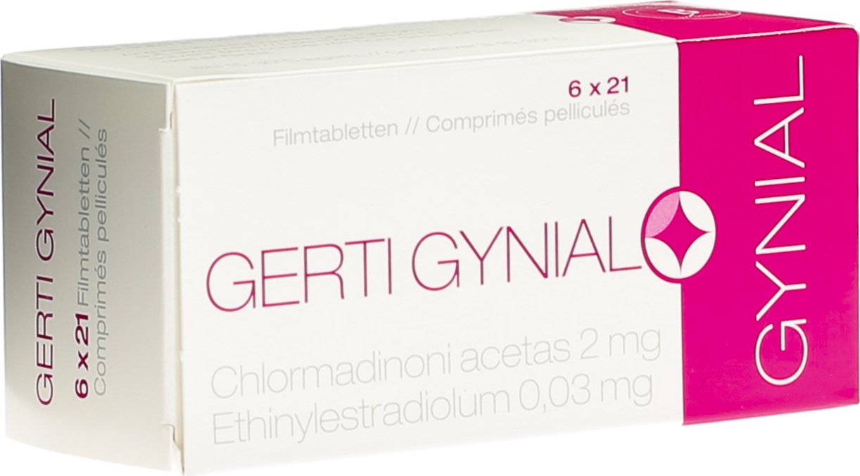 Gerti Gynial Filmtabletten 6x 21 Stück in der Adler Apotheke