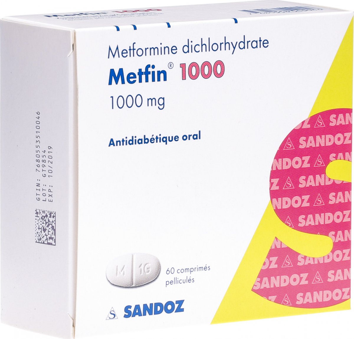 Metfin Filmtabletten 1000mg 60 Stück in der Adler Apotheke