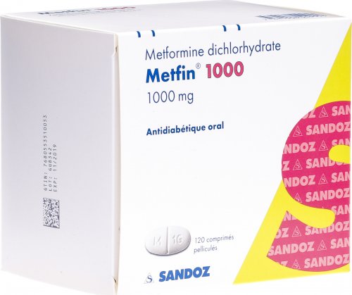 Metfin Filmtabletten 1000mg 120 Stück in der Adler Apotheke