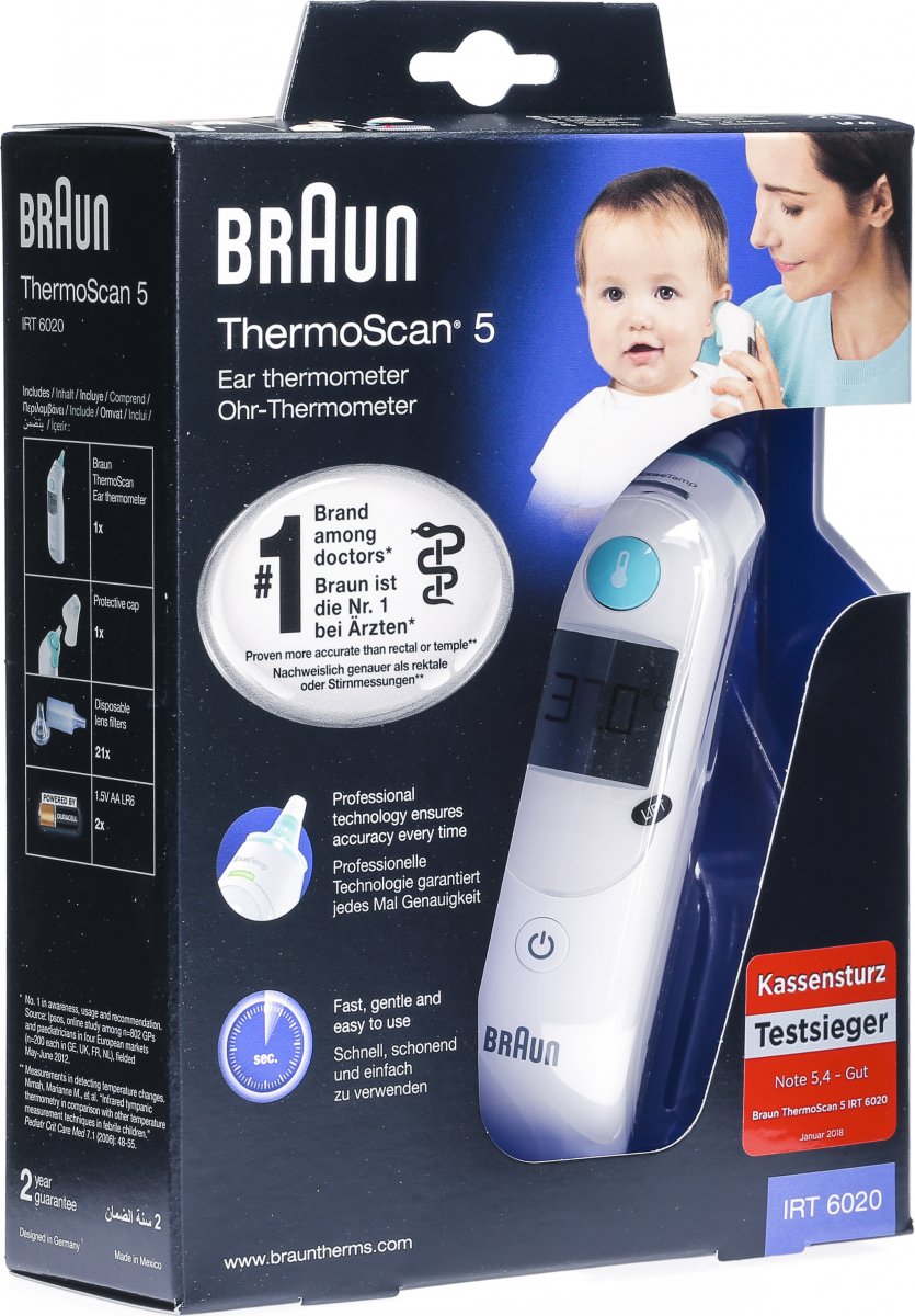 Braun Thermoscan 5 Irt 6020 in der Adler Apotheke