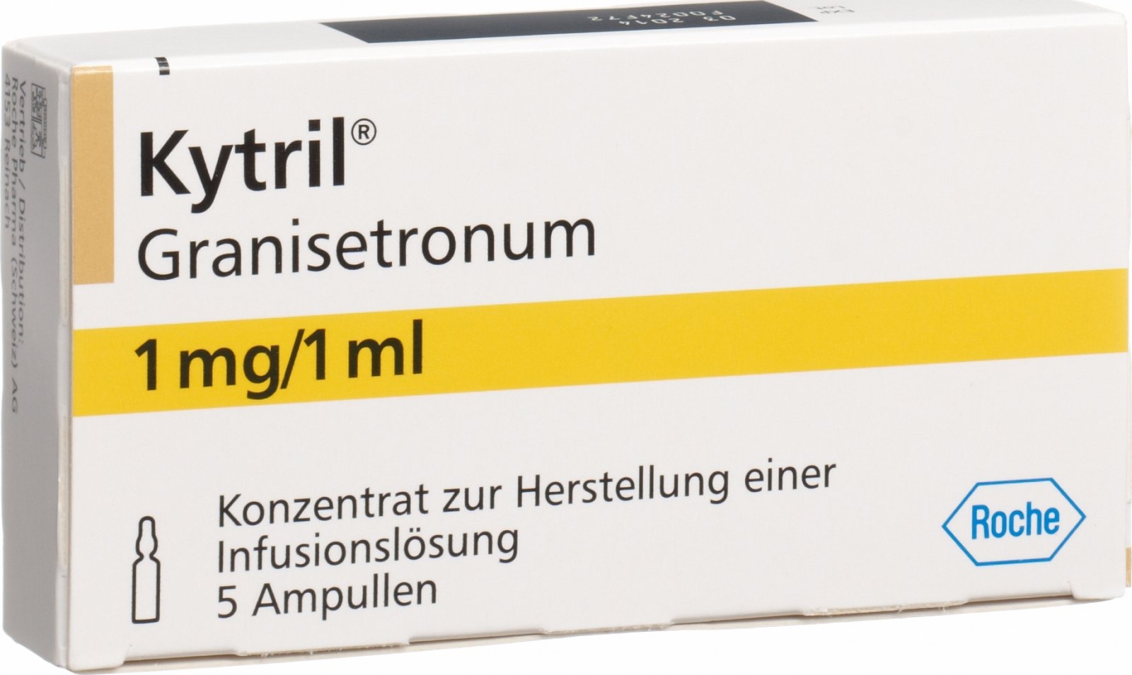 Kytril Infusionskonzentrat 1mg/ml 5 Ampullen 1ml in der Adler Apotheke