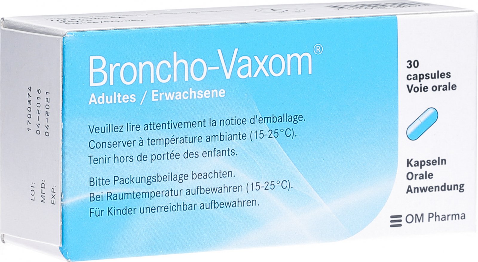 Broncho Vaxom 30 Kapseln in der Adler Apotheke