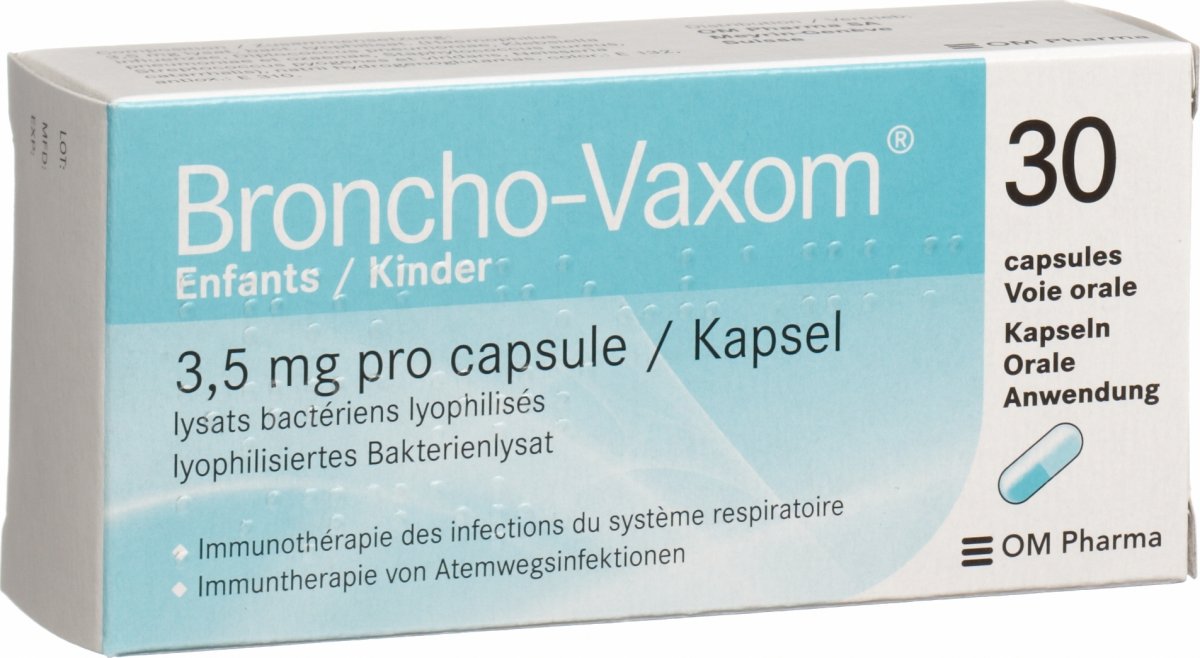 Broncho Vaxom Kinder 30 Kapseln in der Adler Apotheke