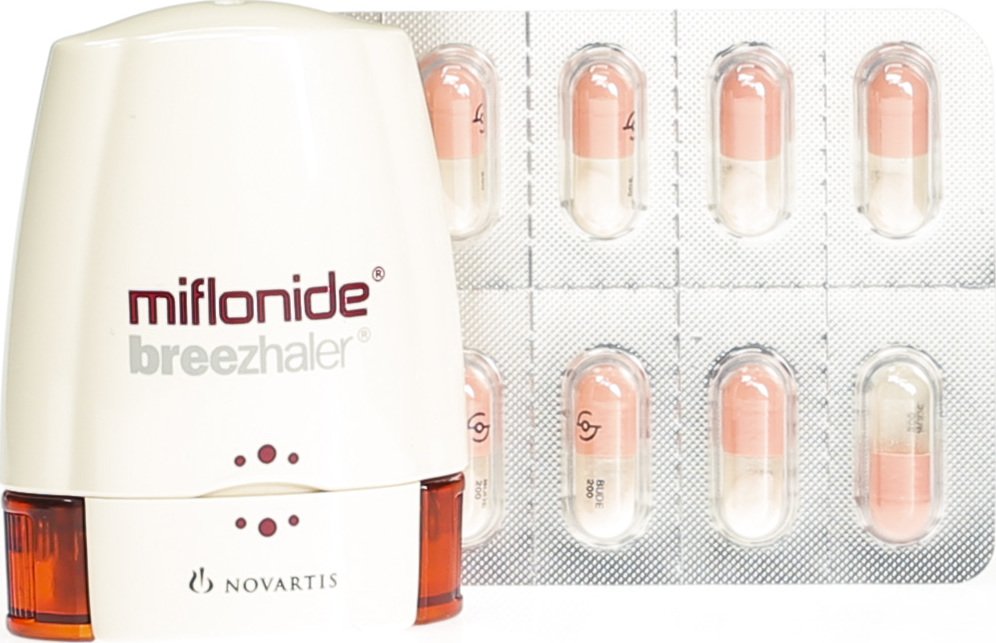 Miflonide Breezhaler Inh Kapseln 200mcg 60 Stück in der Adler Apotheke