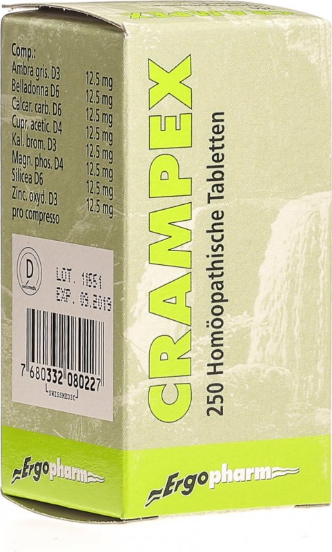 Crampex Tabletten 250 Stück in der Adler Apotheke