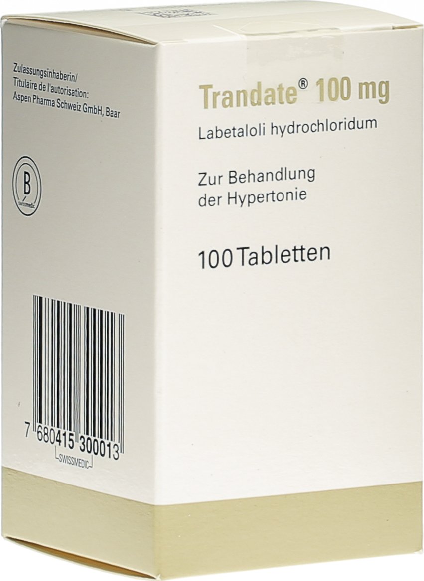 Trandate Tabletten 100mg Dose 100 Stück in der Adler Apotheke