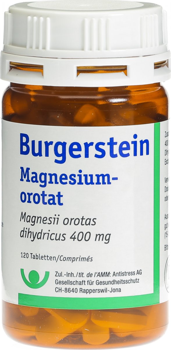 Burgerstein Magnesiumorotat 120 Tabletten in der Adler Apotheke
