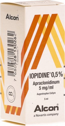 Iopidine Augentropfen 0.5% 5ml in der Adler Apotheke