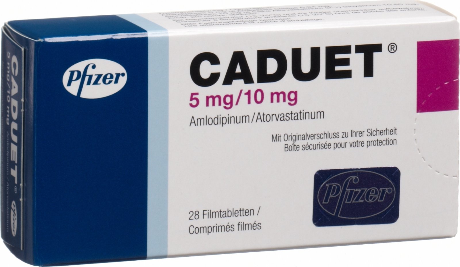 Caduet 5mg/10mg Filmtabletten 28 Stück in der Adler Apotheke