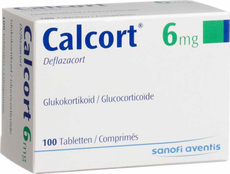 Calcort Tabletten 6mg 100 Stück in der Adler Apotheke