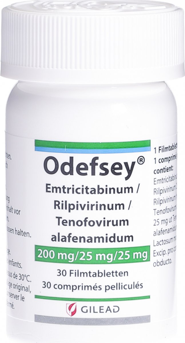 Odefsey Filmtabletten 200mg/25mg/25mg Flasche 30 Stück in der Adler ...