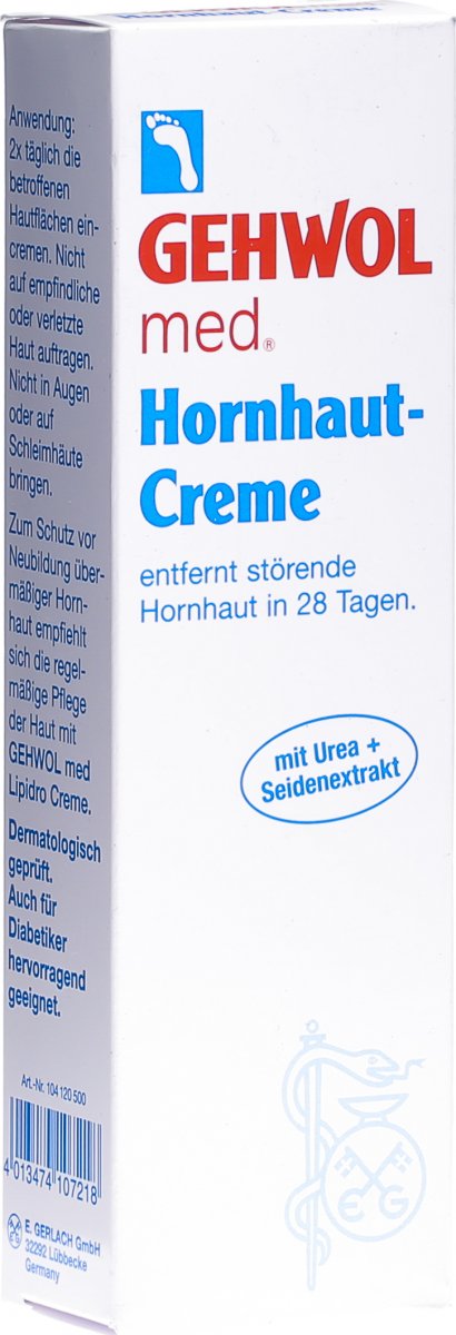 Gehwol Med Hornhaut-Creme (neu) Tube 75ml in der Adler Apotheke