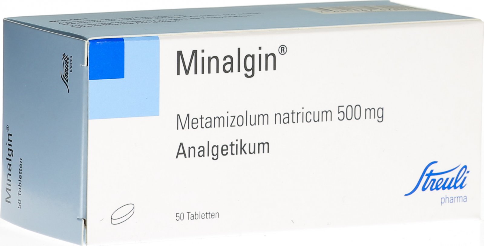 Minalgin Tabletten 500mg Oval 50 Stück in der Adler Apotheke