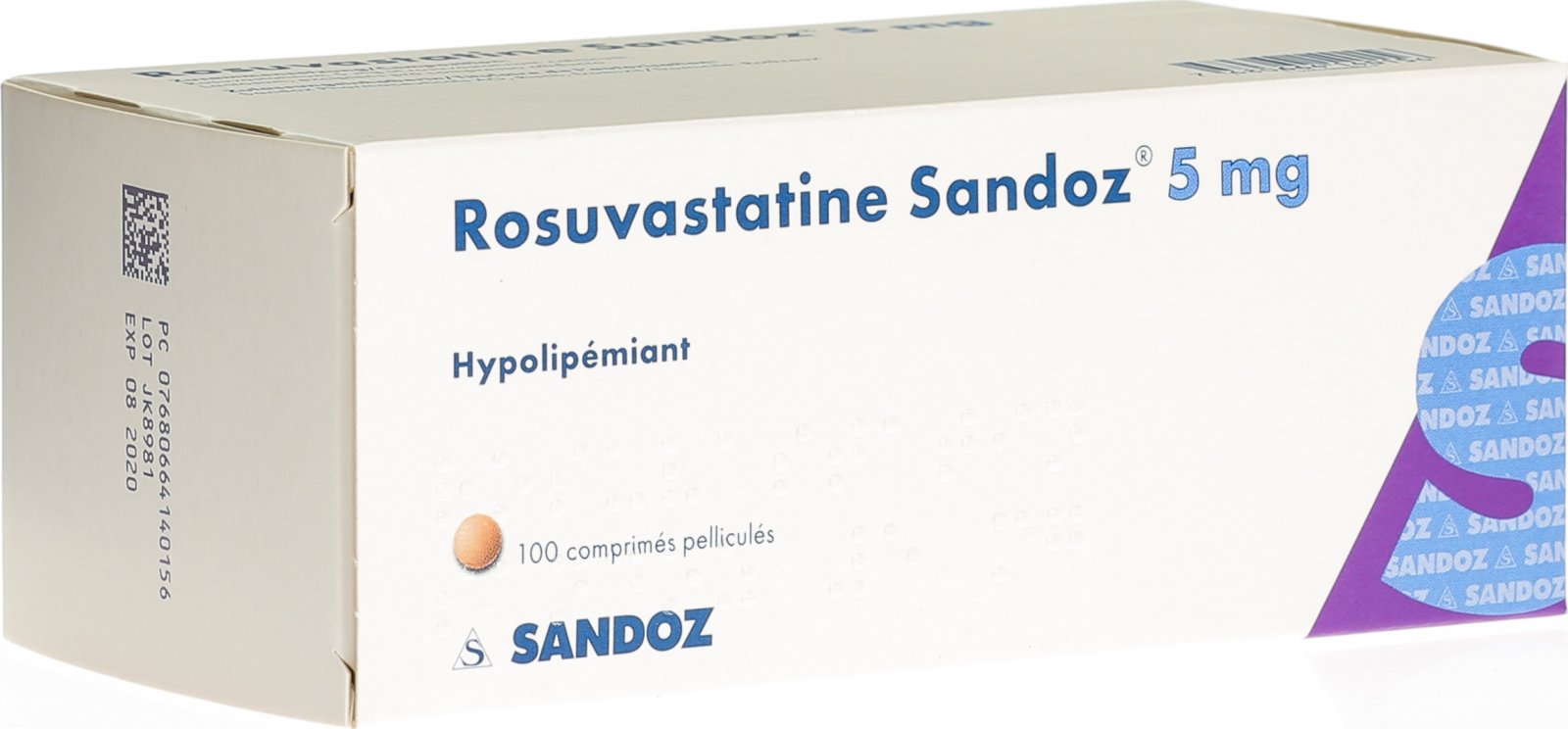 Rosuvastatin Sandoz Filmtabletten 5mg (neu) 100 Stück in der Adler Apotheke