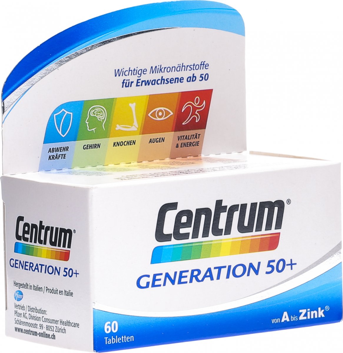 Centrum Generation 50+ von A bis Zink 60 Tabletten in der Adler Apotheke