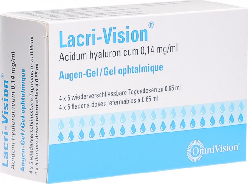 Lacri-vision Augengel 20 Tagesdosis 0.65ml in der Adler Apotheke