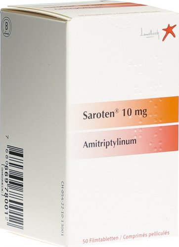 Saroten Filmtabletten 10mg Dose 50 Stück in der Adler Apotheke
