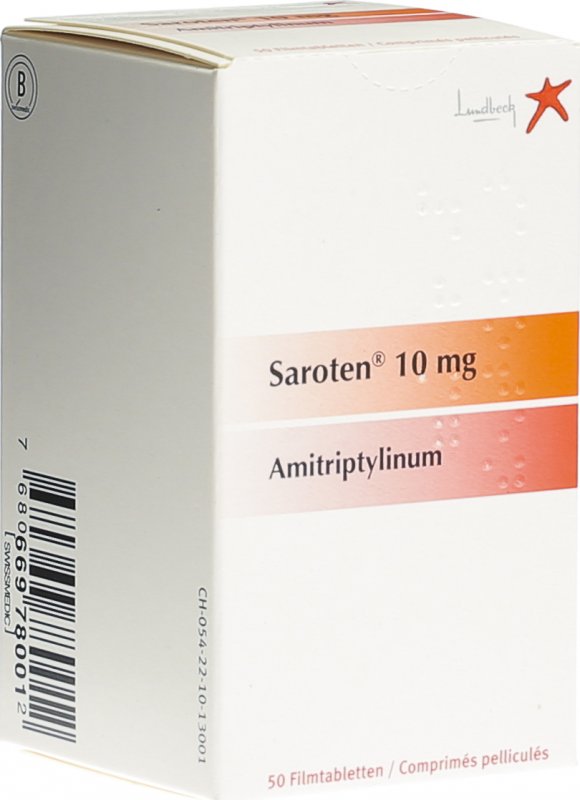Saroten Filmtabletten 10mg Dose 50 Stück in der Adler Apotheke