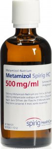 Metamizol Spirig HC Tropfen 500mg/ml (neu) 100ml in der Adler Apotheke