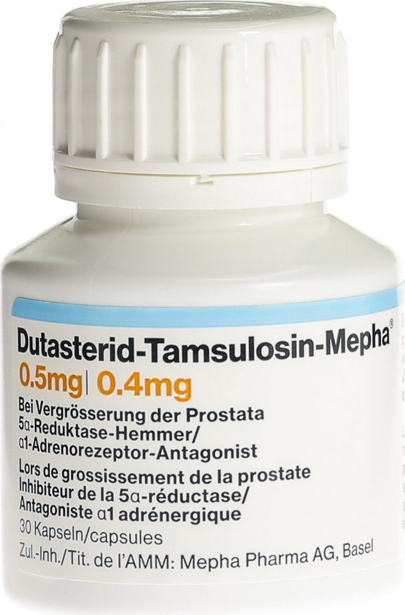 Dutasterid Tamsulosin Mepha Kapseln 0.5/0.4mg 30 Stück in der Adler ...