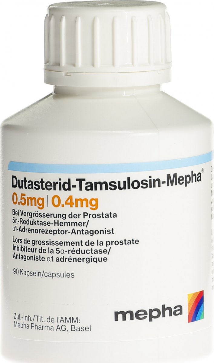 Dutasterid Tamsulosin Mepha Kapseln 0.5/0.4mg 90 Stück in der Adler ...