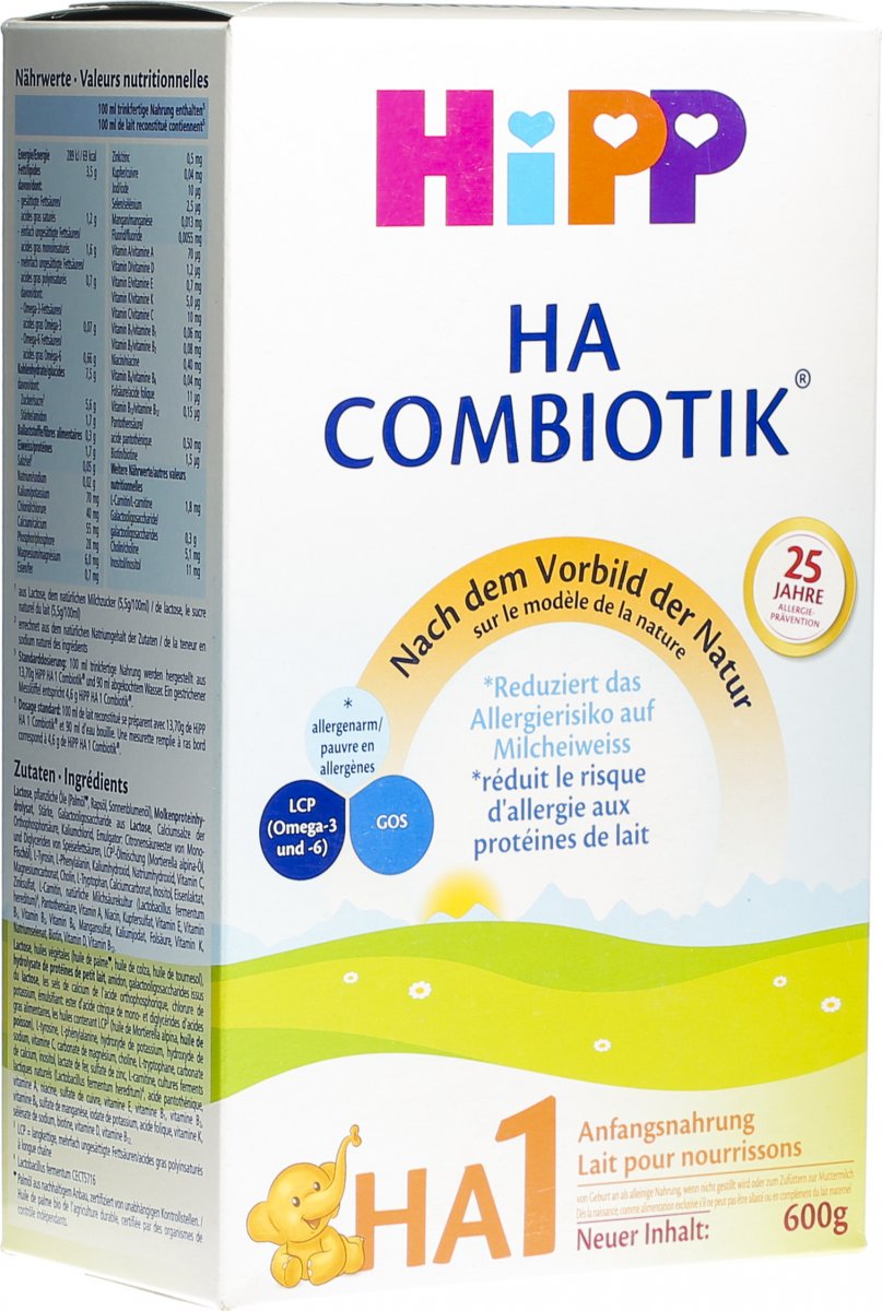 Hipp Ha 1 Combiotik (neu) 600g in der Adler Apotheke