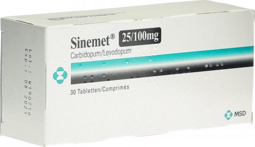 Sinemet Tabletten 25mg/100mg 30 Stück in der Adler Apotheke