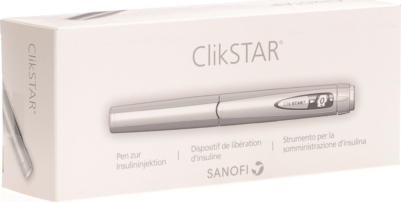 Clikstar Lantus/Apidra Insulinpen Grau in der Adler Apotheke