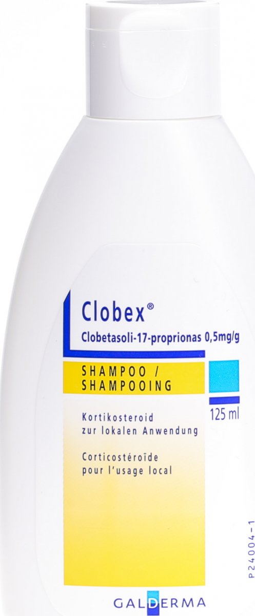 Clobex Shampoo Flasche 125ml in der Adler Apotheke
