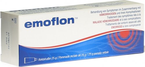 Emoflon Rektalsalbe 25g in der Adler Apotheke