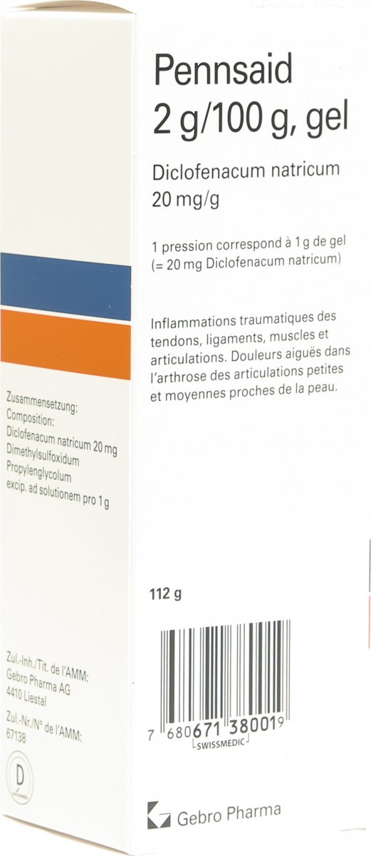 Pennsaid Gel Dosierspr 112g in der Adler Apotheke