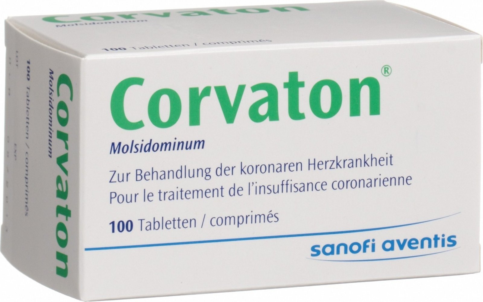 Corvaton Tabletten 2mg 100 Stück in der Adler Apotheke