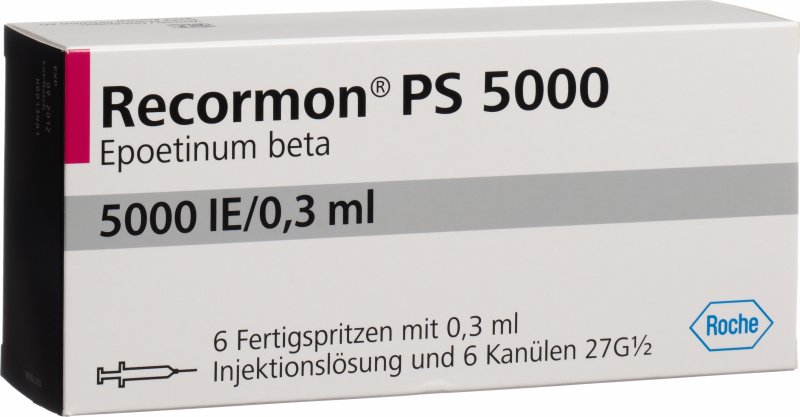 Recormon Ps Injektionslösung 5000 E/0.3ml Fertigspritzen 6 Stück in der ...