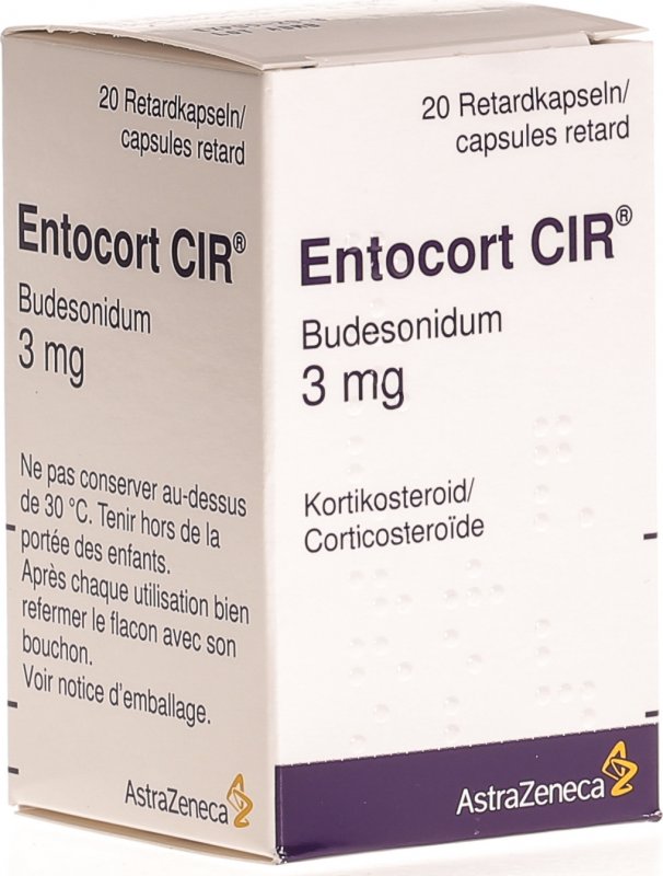 Entocort CIR Retard Kapseln 3mg 20 Stück in der Adler Apotheke