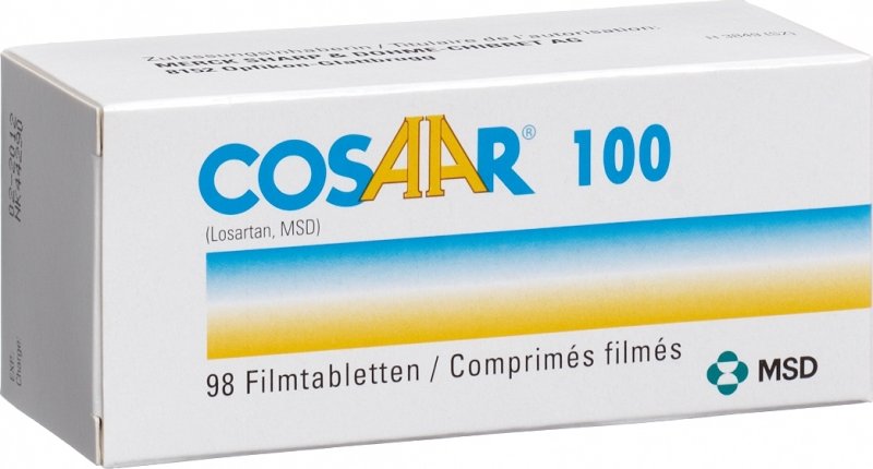 Cosaar 100 Filmtabletten 100mg 98 Stück in der Adler Apotheke