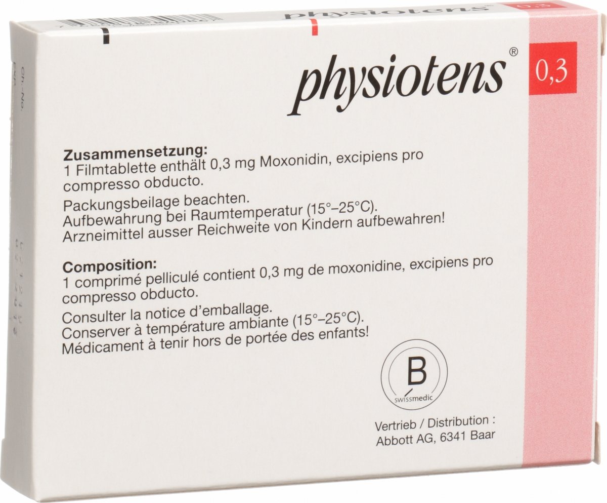 Physiotens Tabletten 0.3mg 28 Stück in der Adler Apotheke