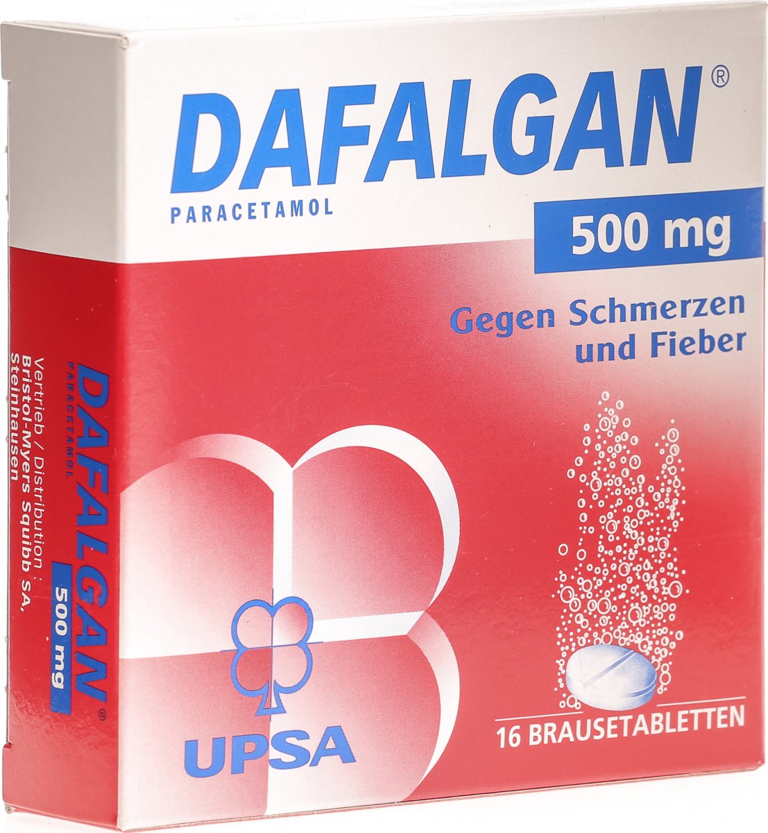 Dafalgan 500mg 16 Brausetabletten in der Adler Apotheke