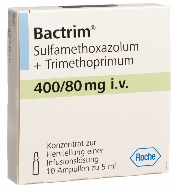 Bactrim Infusionskonzentrat 400/80mg i.v. 10 Ampullen 5ml in der Adler ...