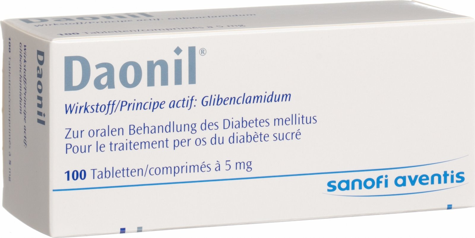 Daonil Tabletten 5mg 100 Stück in der Adler Apotheke
