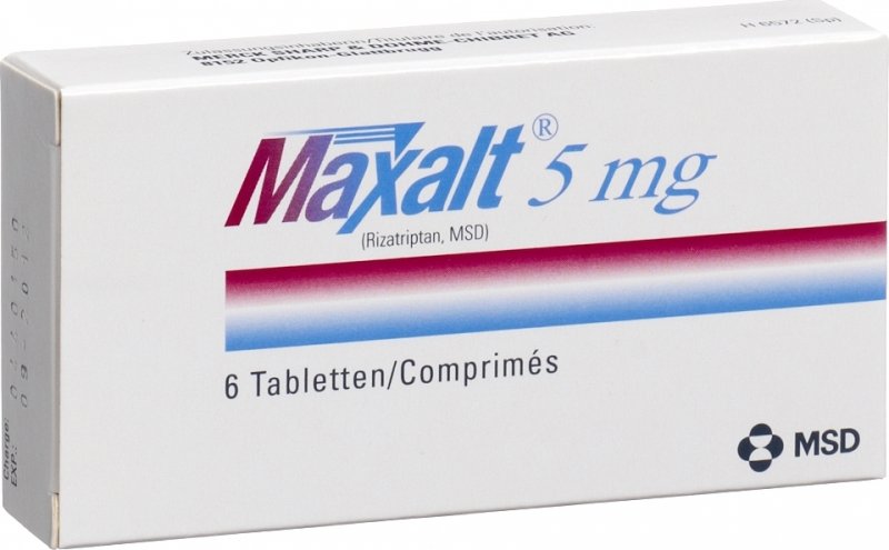 Maxalt Tabletten 5mg 6 Stück in der Adler Apotheke