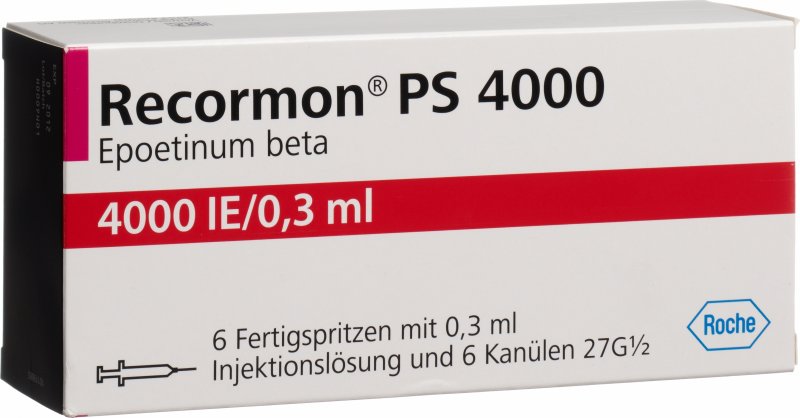Recormon Ps Injektionslösung 4000 E/0.3ml Fertigspritzen 6 Stück in der ...