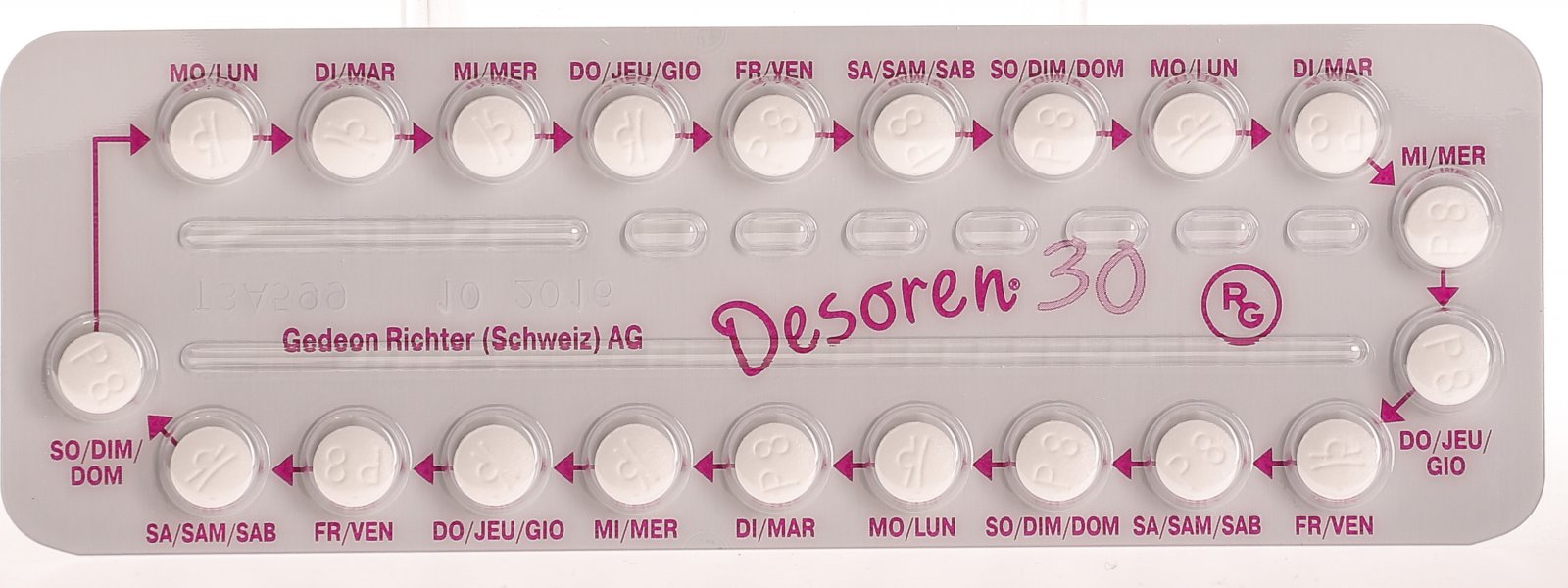 Desoren-30 3x21 Tabletten in der Adler Apotheke