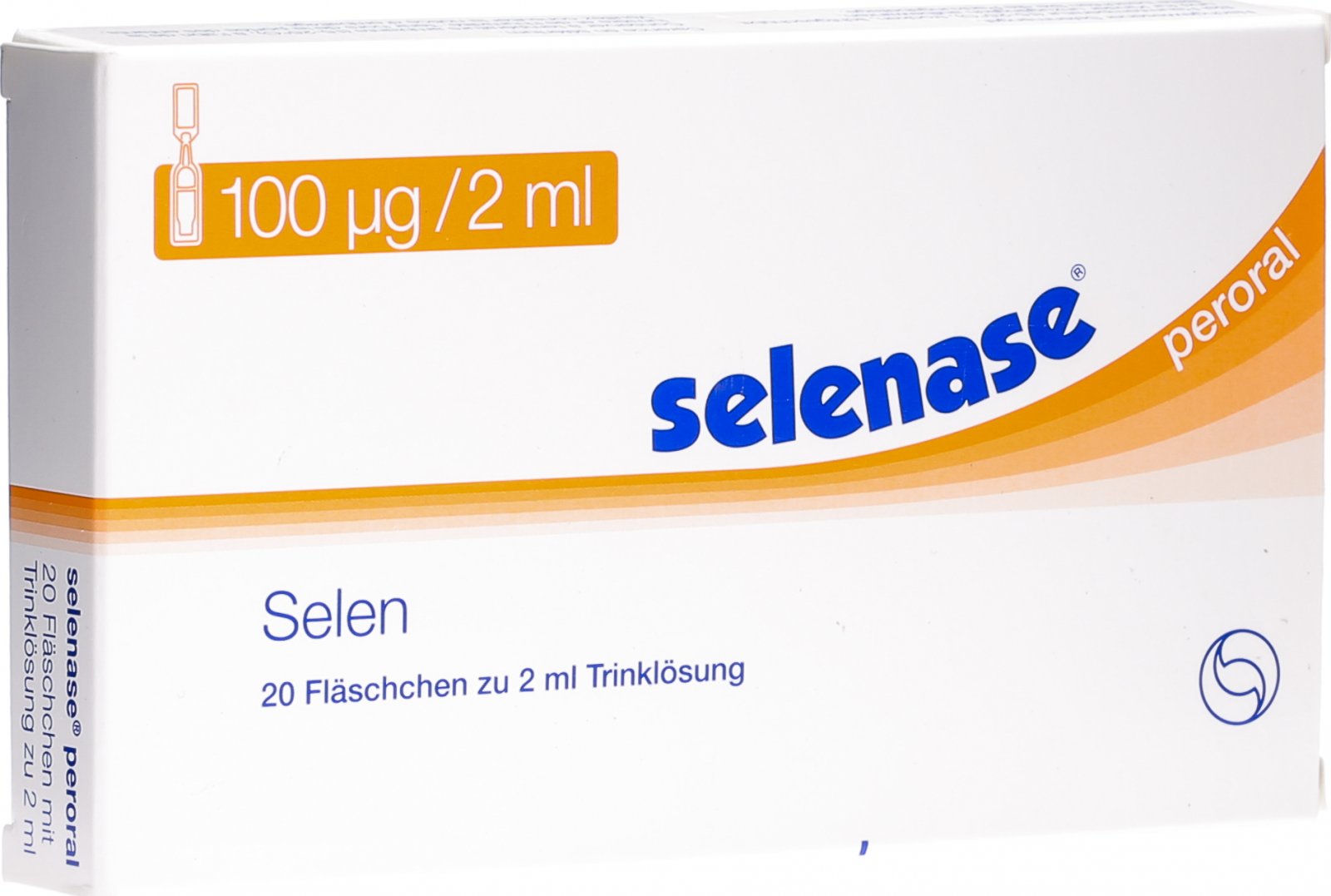 Selenase Peroral Lösung 100mcg 20 Trinkampullen 2ml in der Adler Apotheke