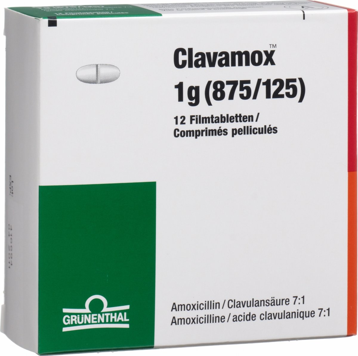 Clavamox Filmtabletten 1g 12 Stück in der Adler Apotheke