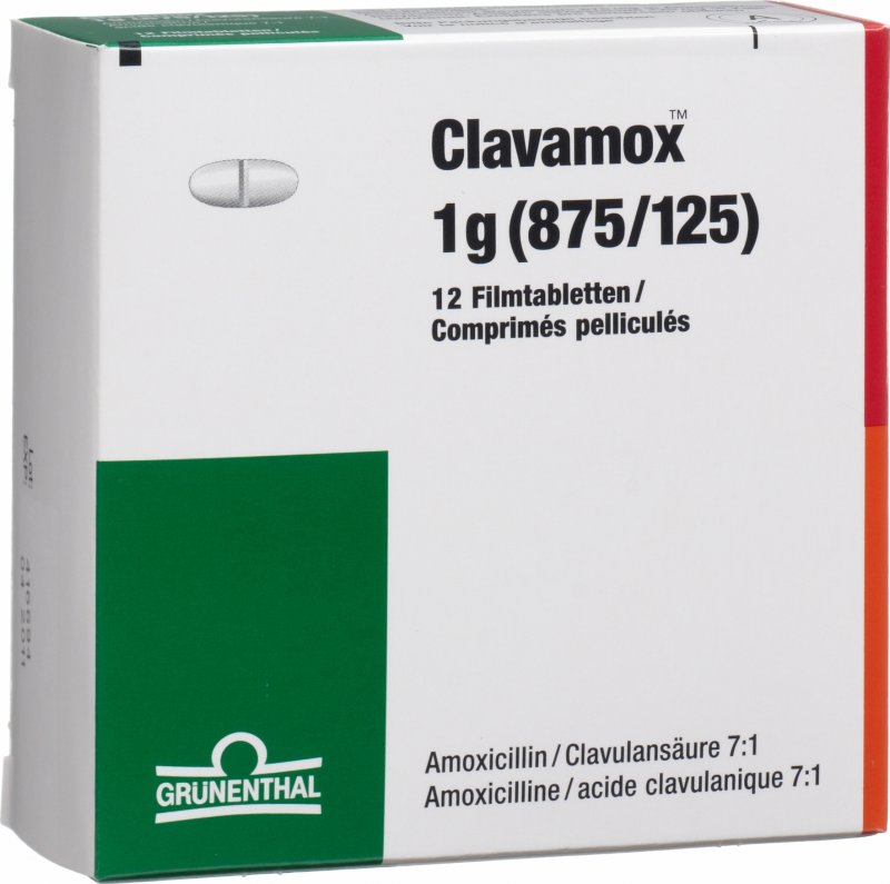 Clavamox Filmtabletten 1g 12 Stück in der Adler Apotheke